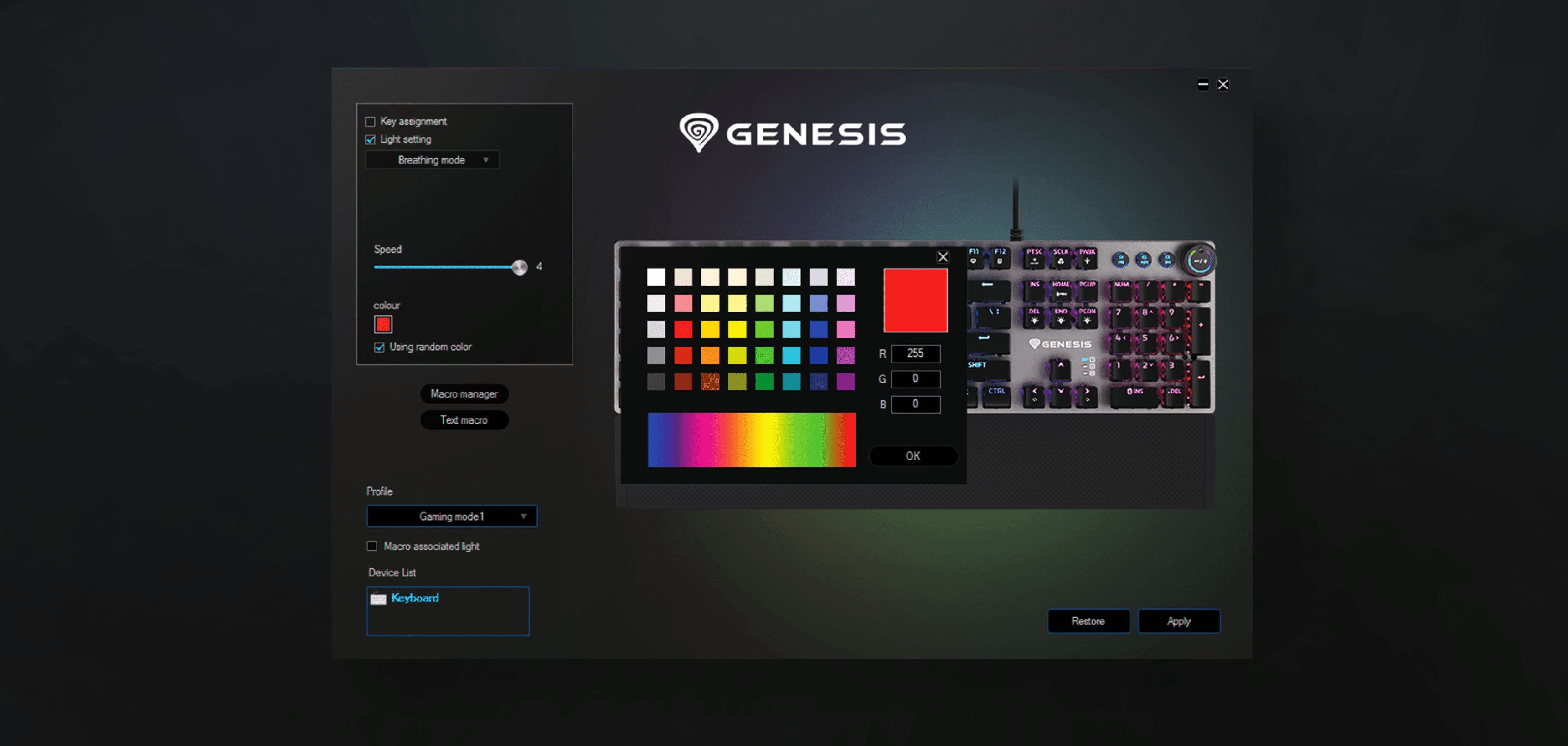 Thor 380 RGB | GENESIS
